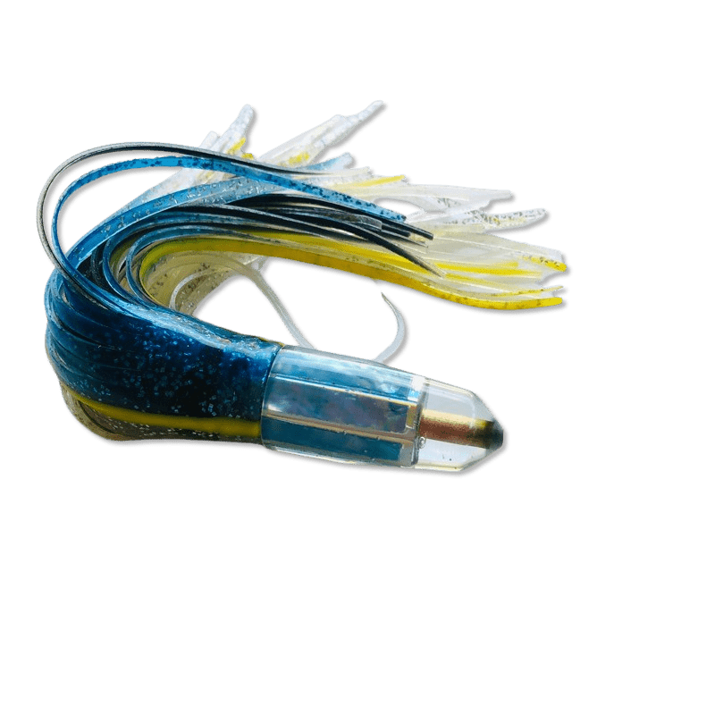 Tanigawa Lures Bullet 7" Skirted - Ahi / Tuna Fishing Lure Like New ...