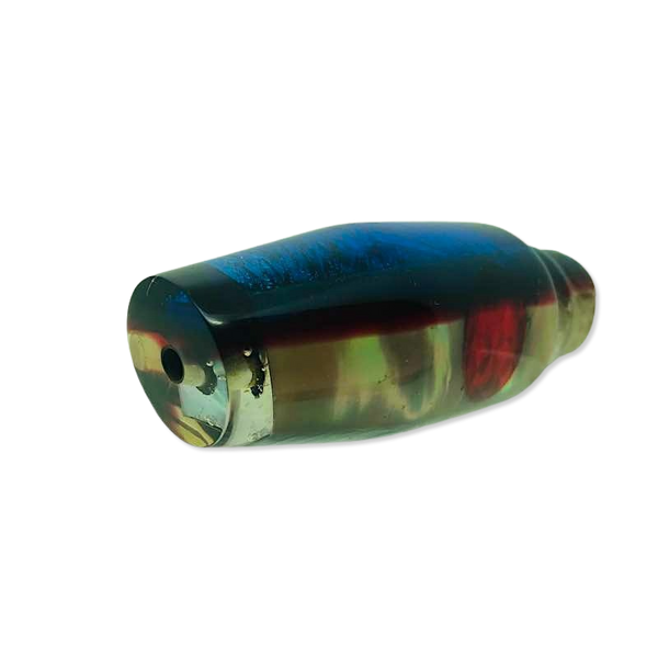 Old School Vintage Trolling Lure 12" Plunger Red Blue Shell - Used ...